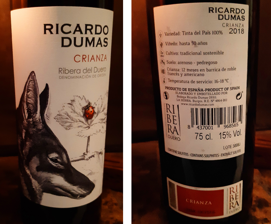 Ricardo Dumas Crianza - Mapping Spain
