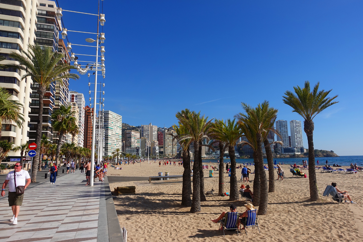 Benidorm as a base on your Costa Blanca vacation - Mapping Spain